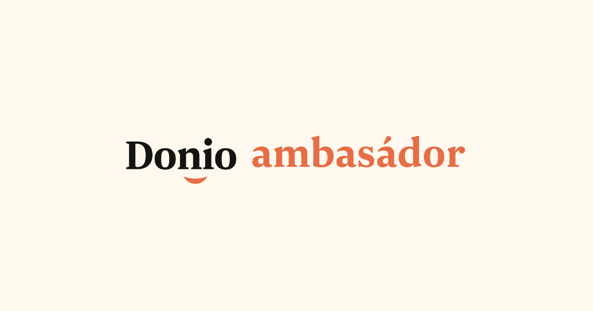 Donio ambasádor - Spoločne za dobro | Donio